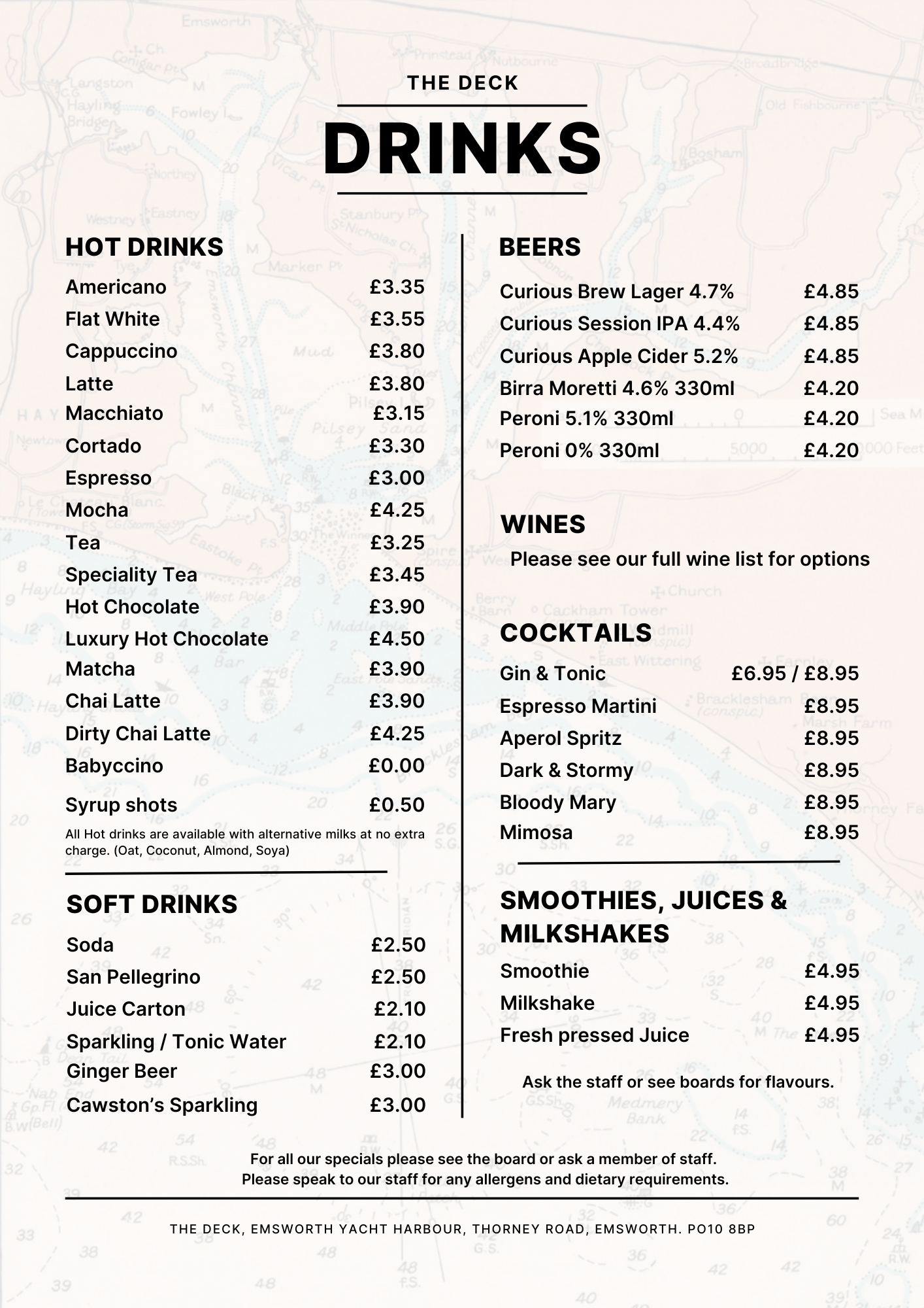 Wine List